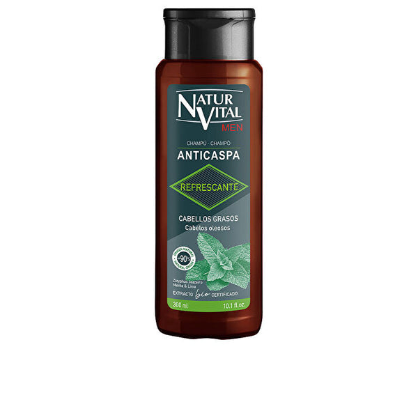Natur Vital Men Refreshing Anti-dandruff Shampoo For Oily Hair 300ml ...