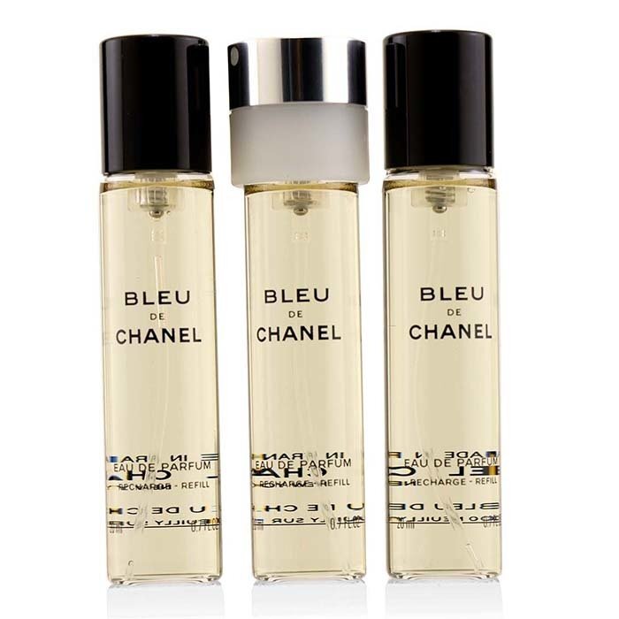 Bleu De Chanel Eau De Parfum Twist & Spray Refill 3x20ml – Cosmetics Online