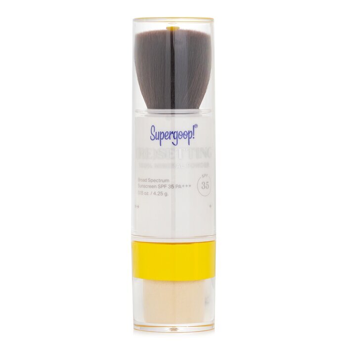 Supergoop (Re)setting Mineral Powder SPF 35 - # Translucent 4.25g ...