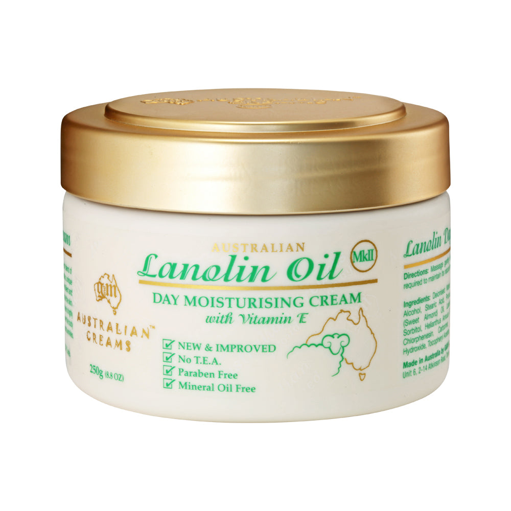 Australian Creams MkII Lanolin Oil Day Moisturising Cream with Vitamin ...