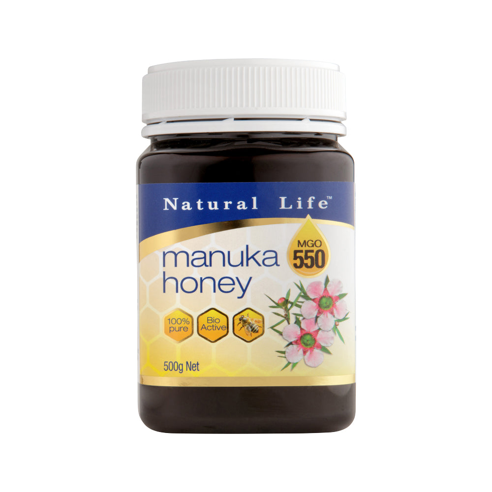 Natural Life Manuka Honey (MGO 550) 500g – Cosmetics Online