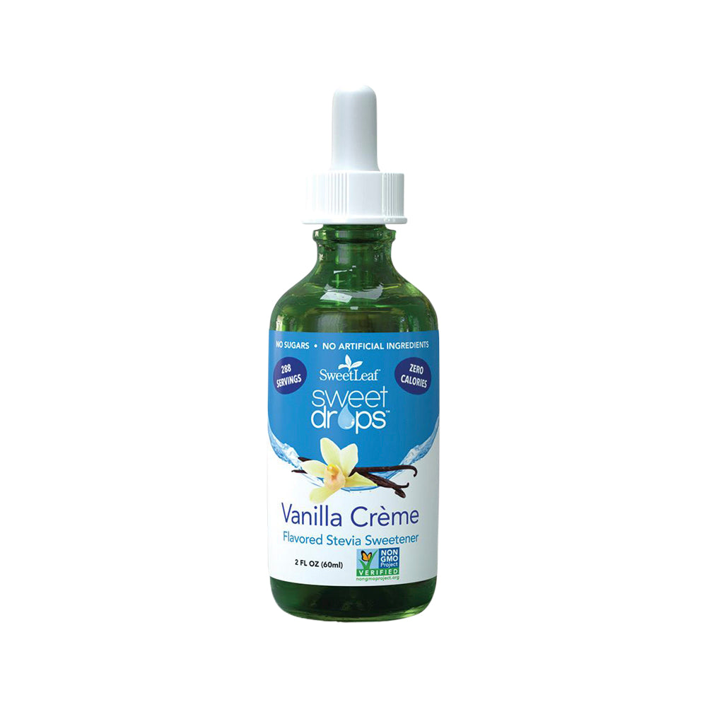 Sweet Leaf Sweet Drops Stevia Liquid Vanilla Creme 60ml – Cosmetics Online