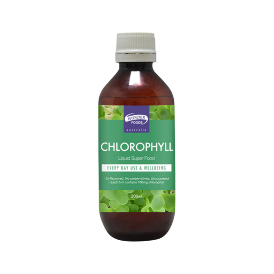 Wonder Foods Chlorophyll 200ml – Cosmetics Online